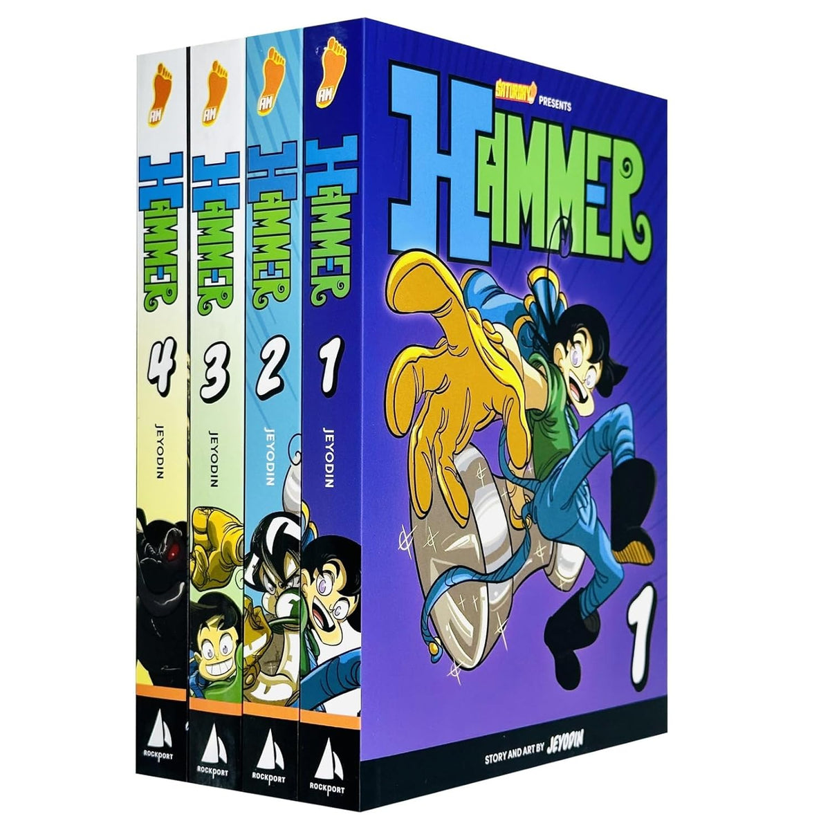 Hammer Volume 1-4 Collection 4 Books Set by Jey Odin, Saturday AM Ocea ...