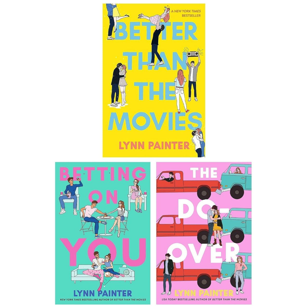 Lynn Painter 3 Books Collection Set (Better Than the Movies, The Do-Ov ...