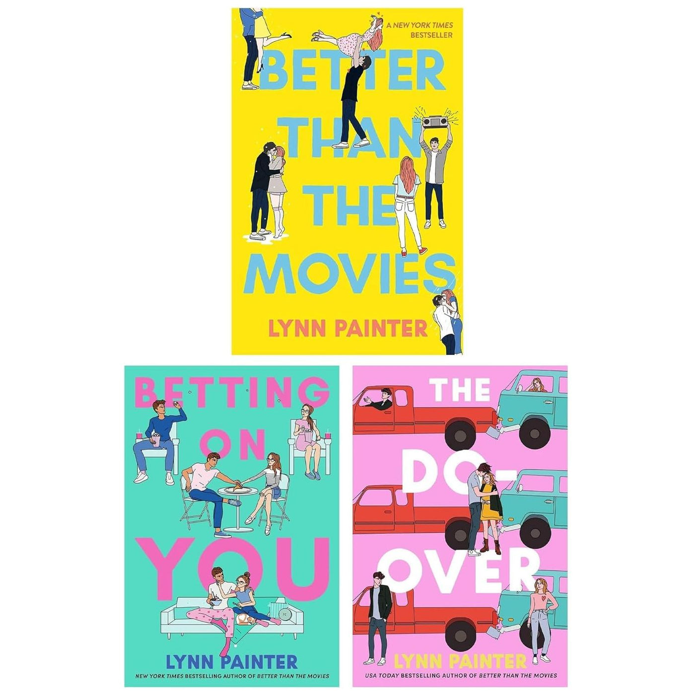Lynn Painter 3 Books Collection Set (Better Than the Movies, The Do-Ov