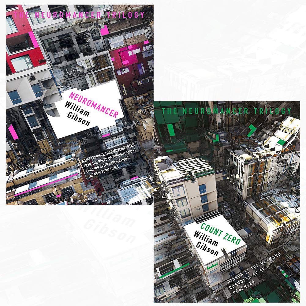 Neuromancer and count zero 2 books collection set [Paperback] William Gibson | The Book Bundle