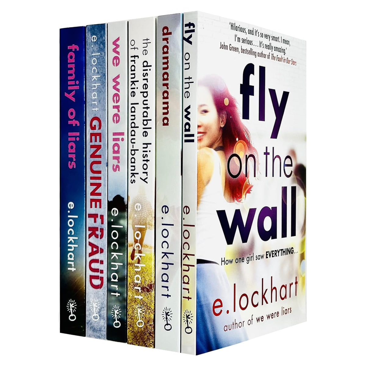 E. Lockhart Collection 6 Books Set (Fly on the Wall, Dramarama, The ...