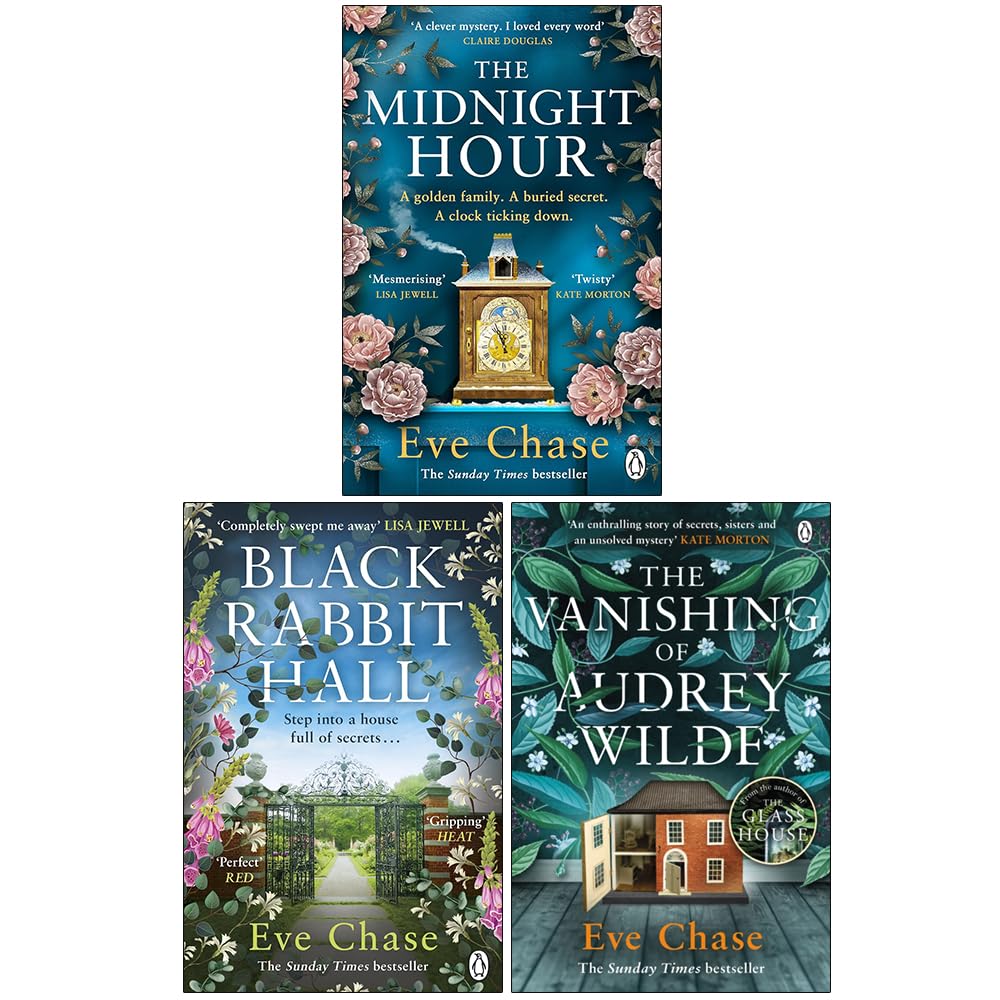 Eve Chase Collection 3 Books Set (The Midnight Hour, Black Rabbit Hall ...