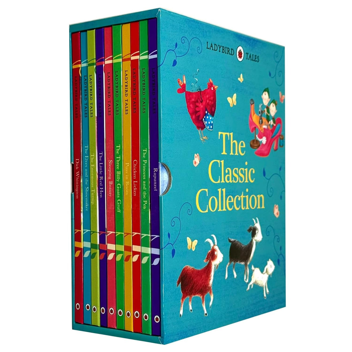 Ladybird Tales Classic Collection 10 Books Set (Dick Whittington, The ...