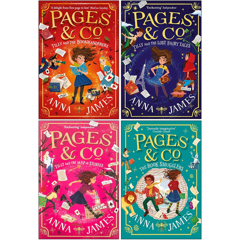 Pages & Co Collection 4 Books Set By Anna James (The Book Smugglers ...