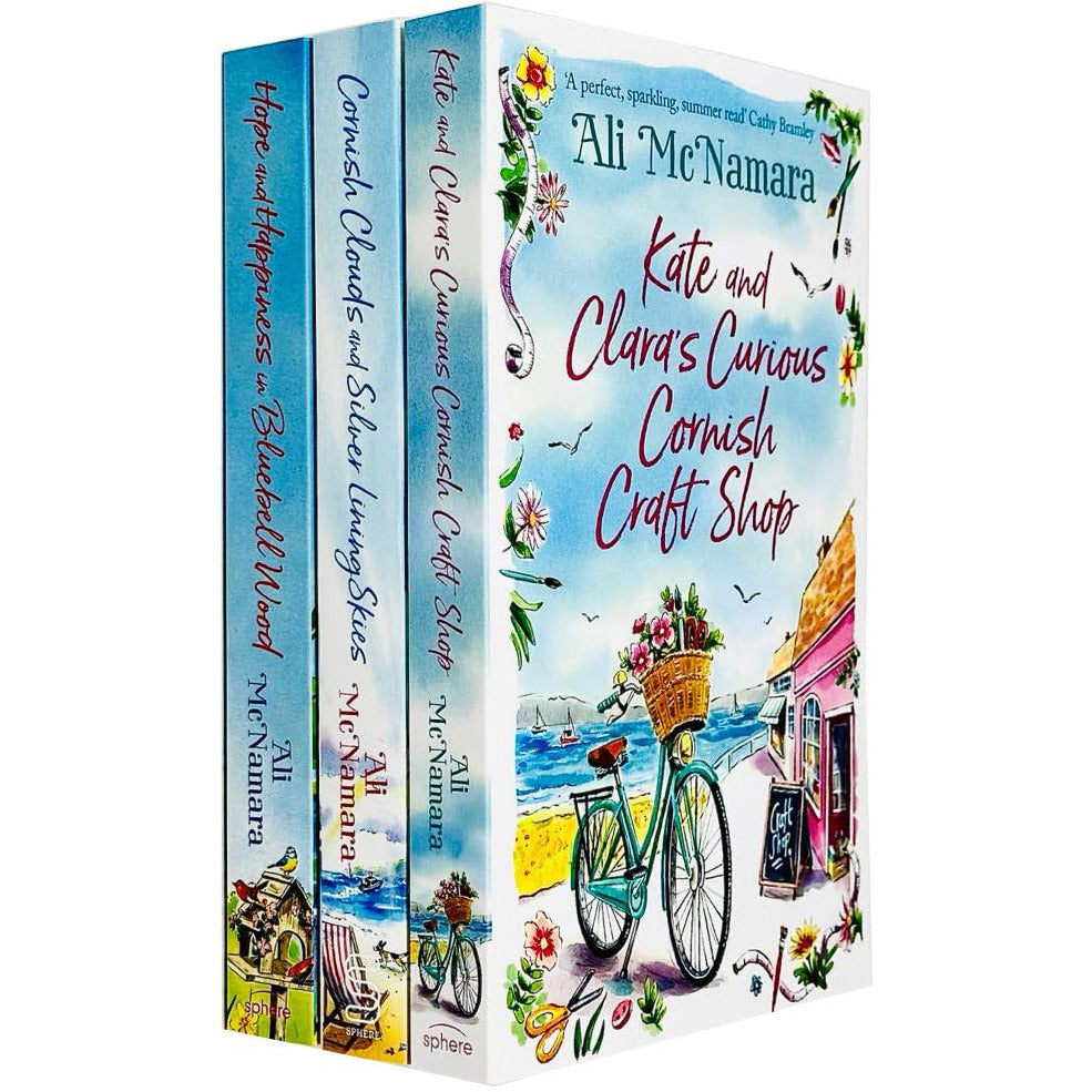 Ali McNamara Collection 3 Books Set (Kate and Clara's Curious Cornish Craft Shop) | The Book Bundle