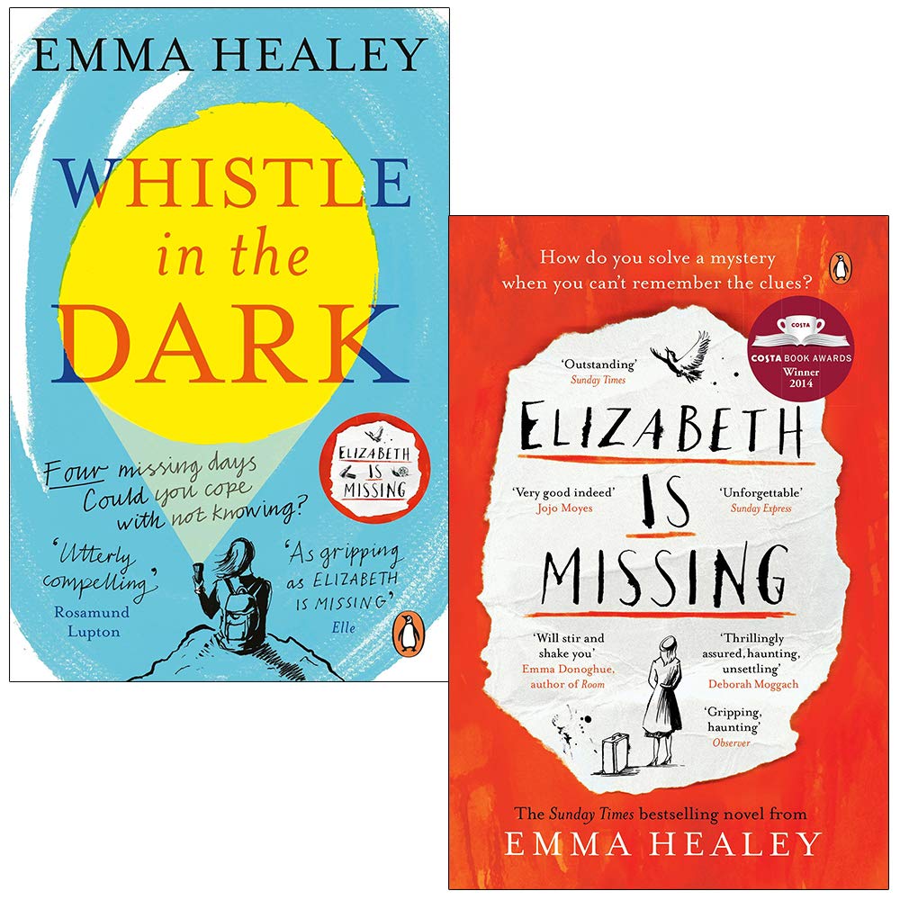 Emma Healey Collection 2 Books Set (Whistle in the Dark, Elizabeth is ...