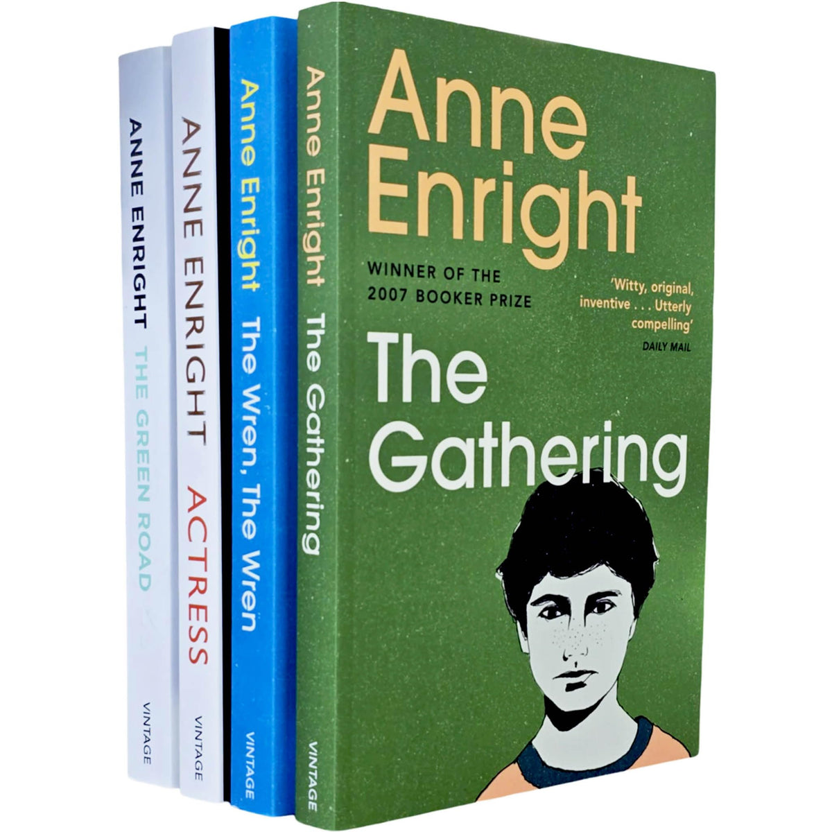 Anne Enright 4 Books Collection Set (The Gathering, The Green Road ...