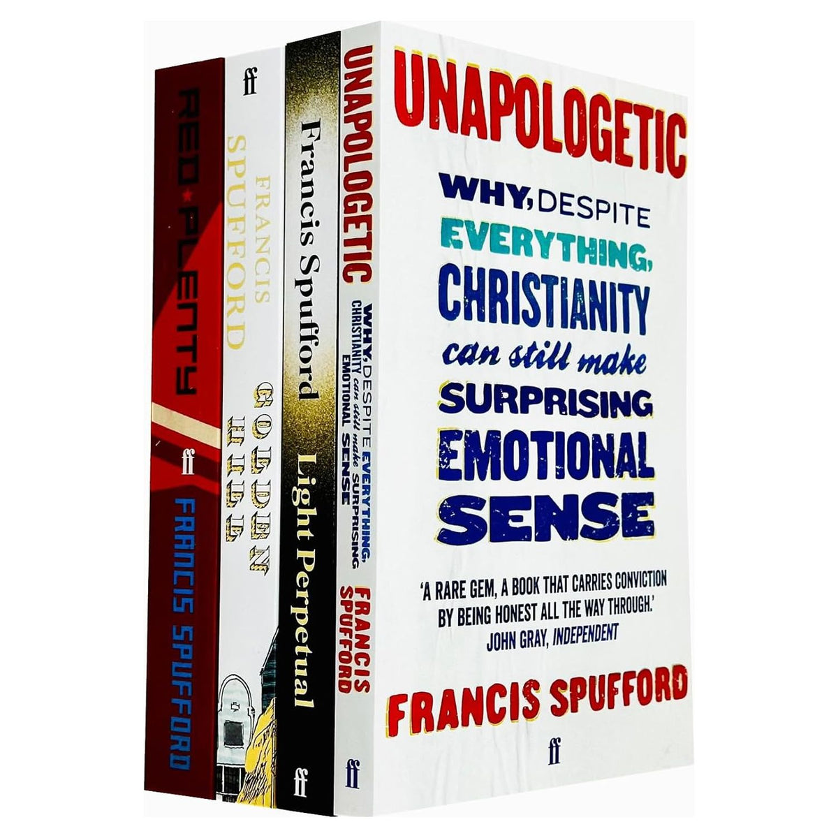 Francis Spufford Collection 4 Books Set (Unapologetic, Light Perpetual ...