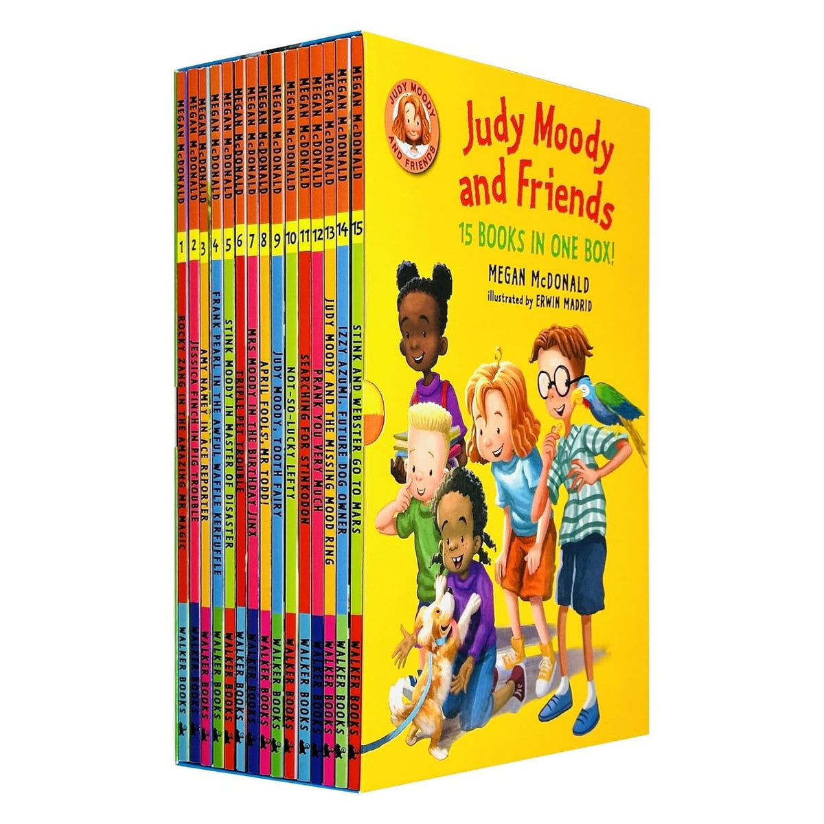 Judy Moody and Friends 15 Books Collection Box Set By Megan McDonald ...