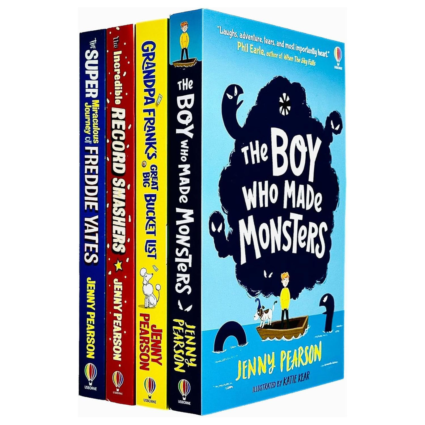 Jenny Pearson Collection 4 Books Set (The Super-Miraculous Journey of ...