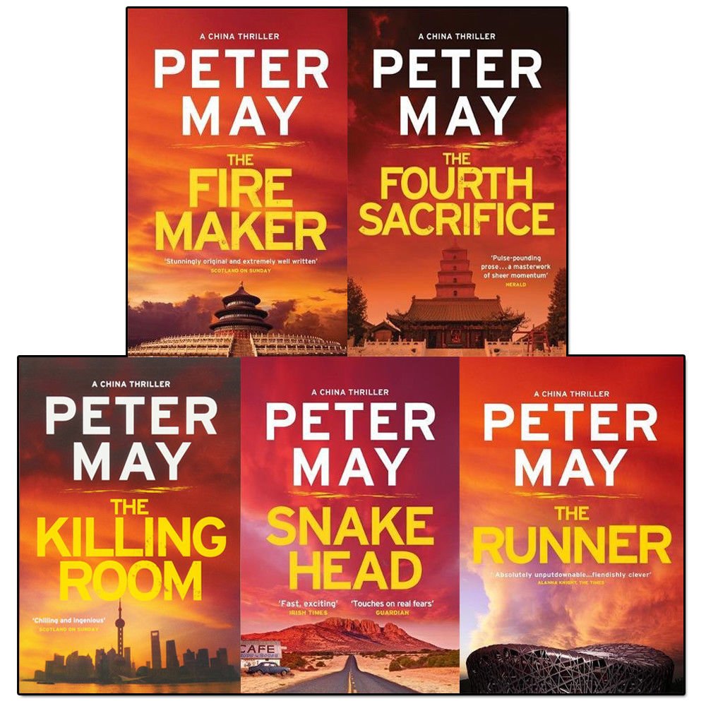 Peter May China Thrillers Collection 5 Books Set (The Firemaker, The ...