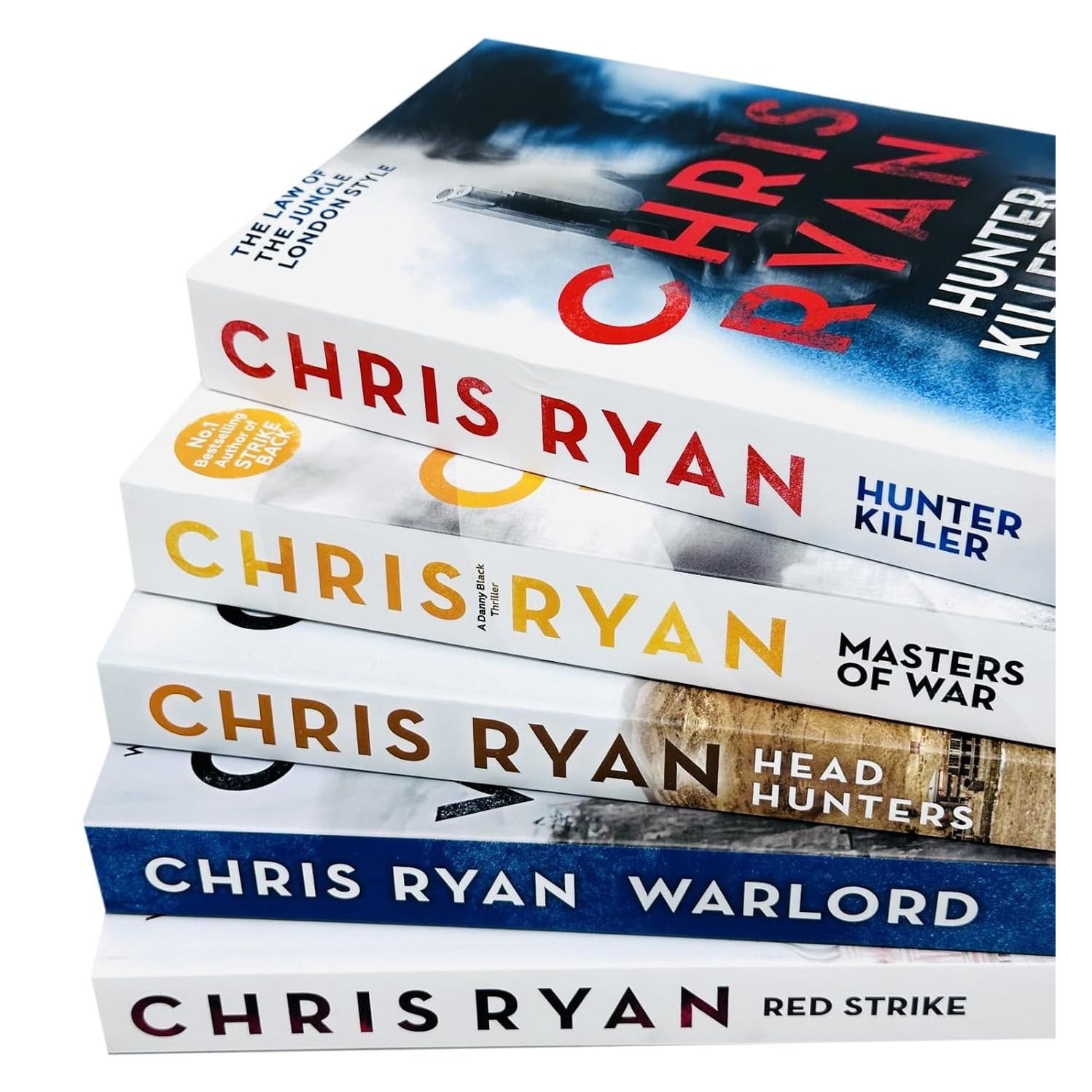 Chris Ryan Collection 5 Books Set (Hunter Killer, Masters of War, Head ...