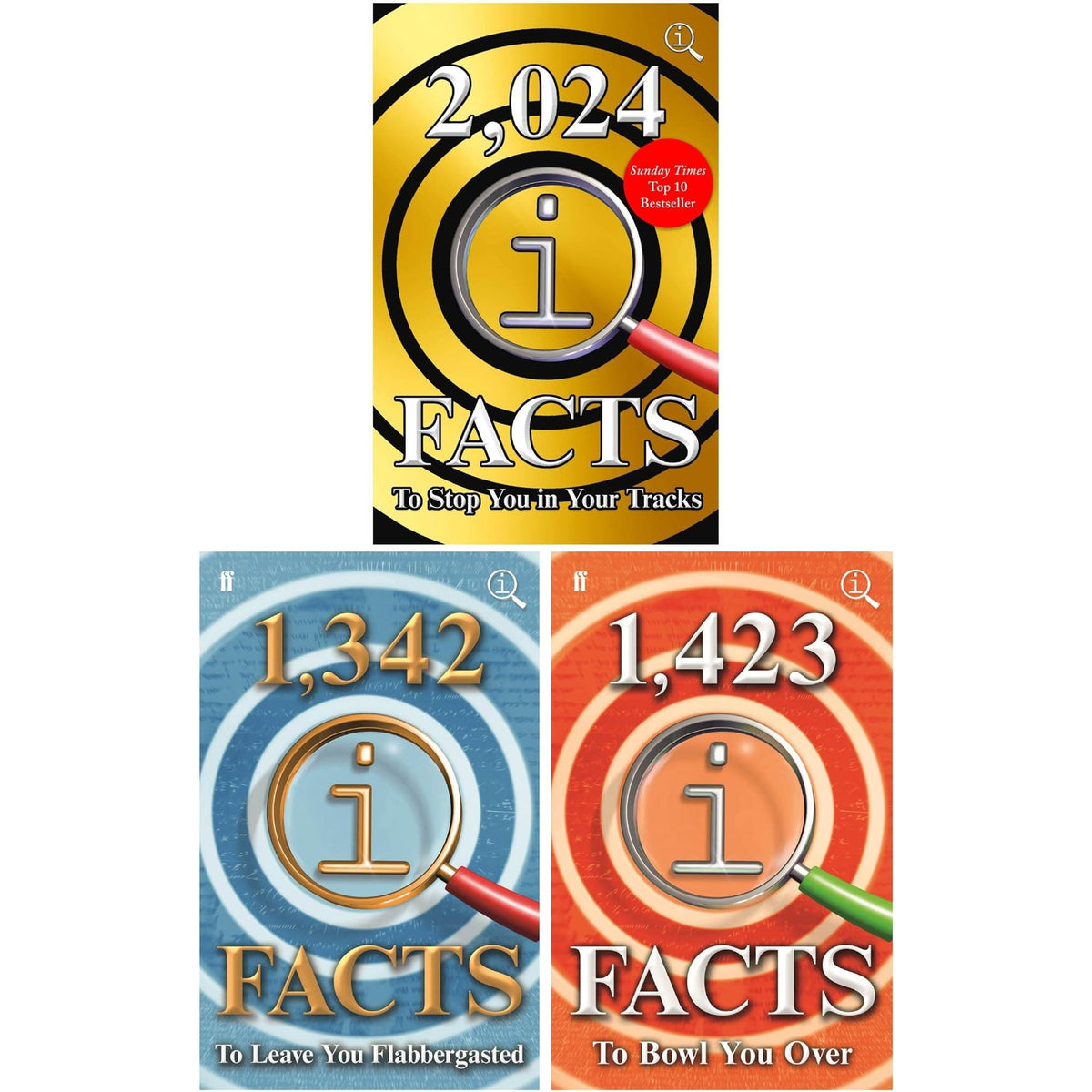 QI Quite Interesting Facts Series 3 Books Collection Set (1,342 QI ...