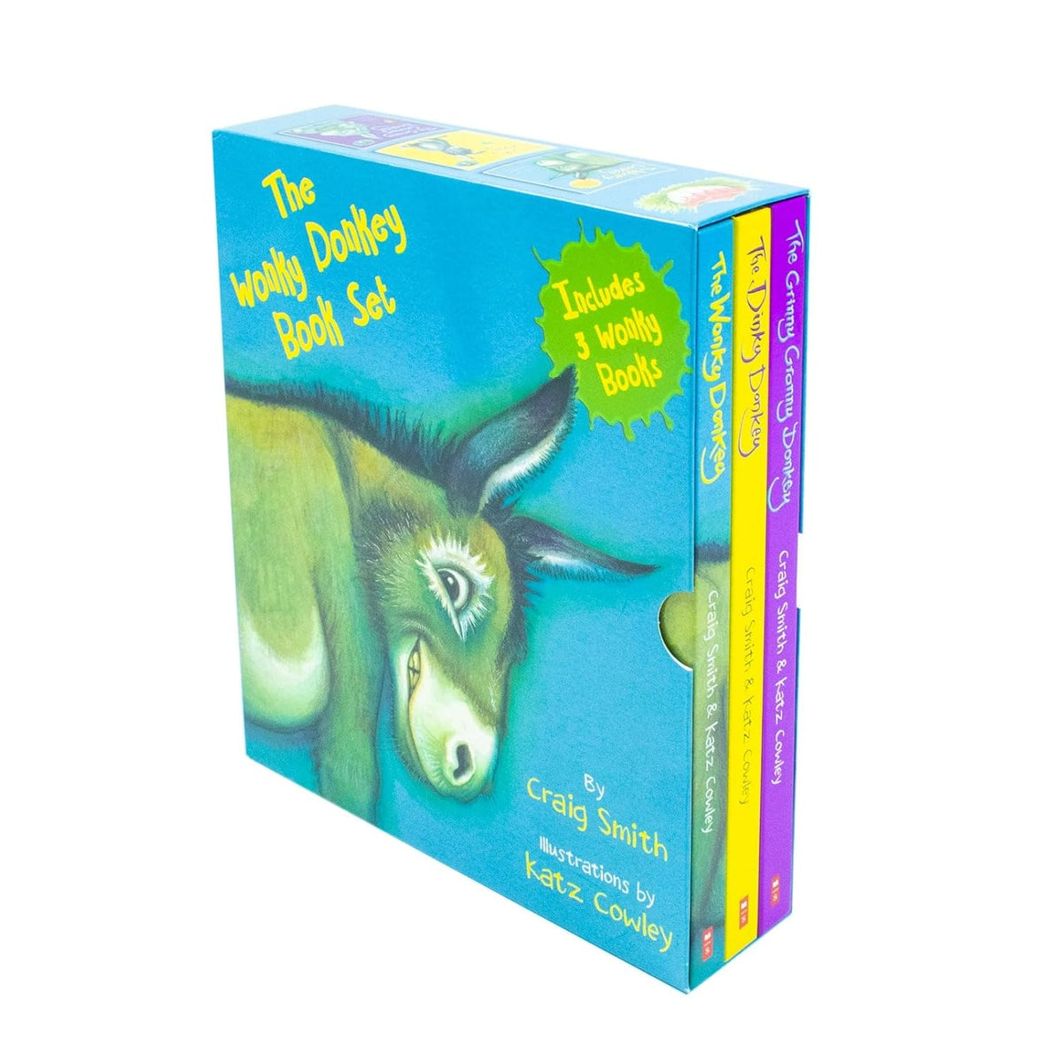 The Wonkey Donkey 3 Books Collection Box Set By Craig Smith(The Wonkey ...