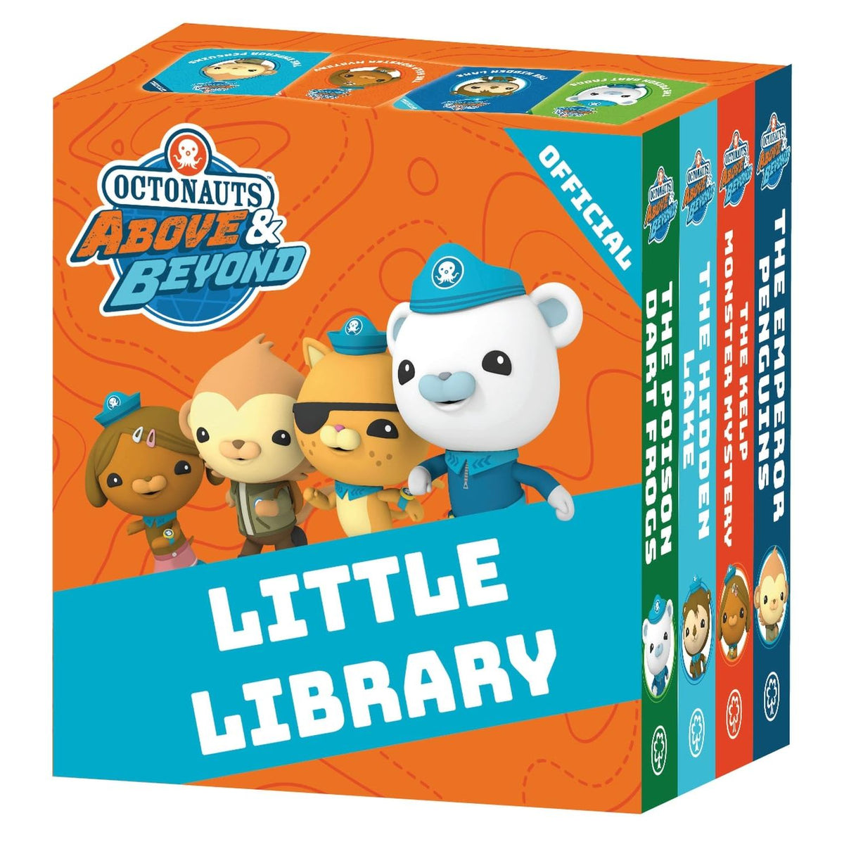 Octonauts Above & Beyond Little Library 4 Books Collection Box Set ...