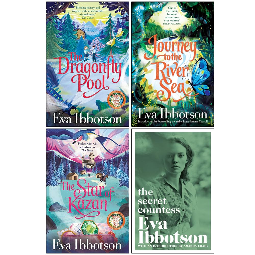 Eva Ibbotson Collection 4 Books Set (Journey to the River Sea, The ...
