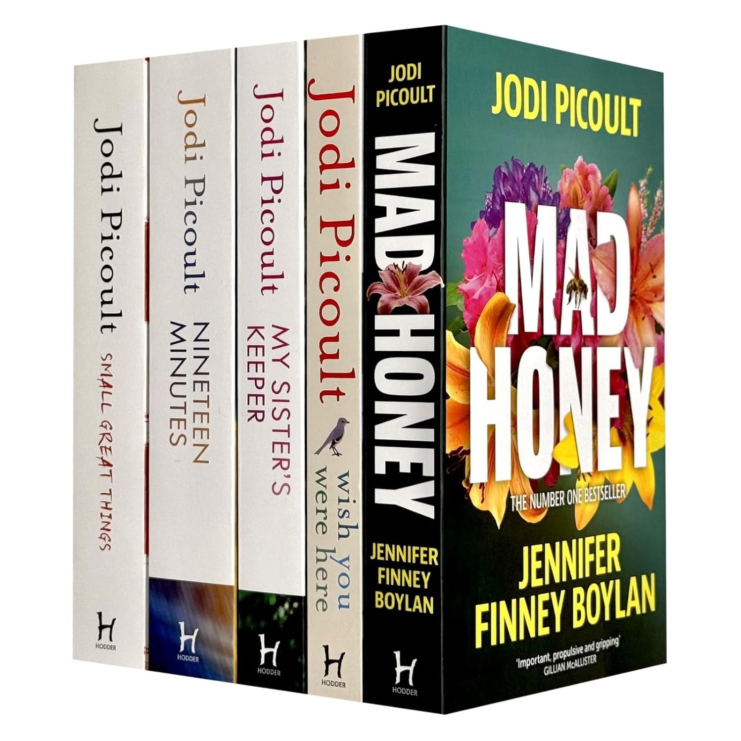 Jodi Picoult Collection 5 Books Set (Small Great Things, Nineteen Minu