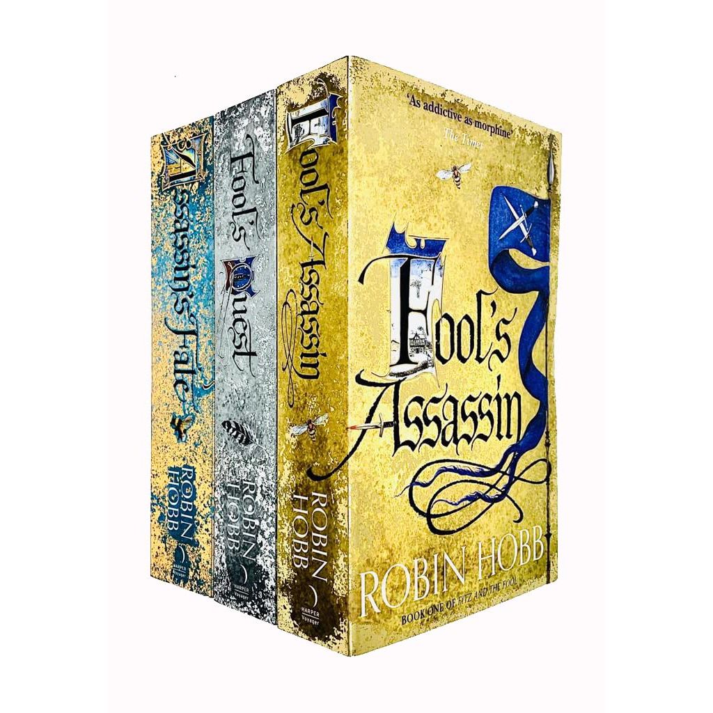 Fitz and the Fool series 3 Books Collection Set by Robin Hobb — The ...