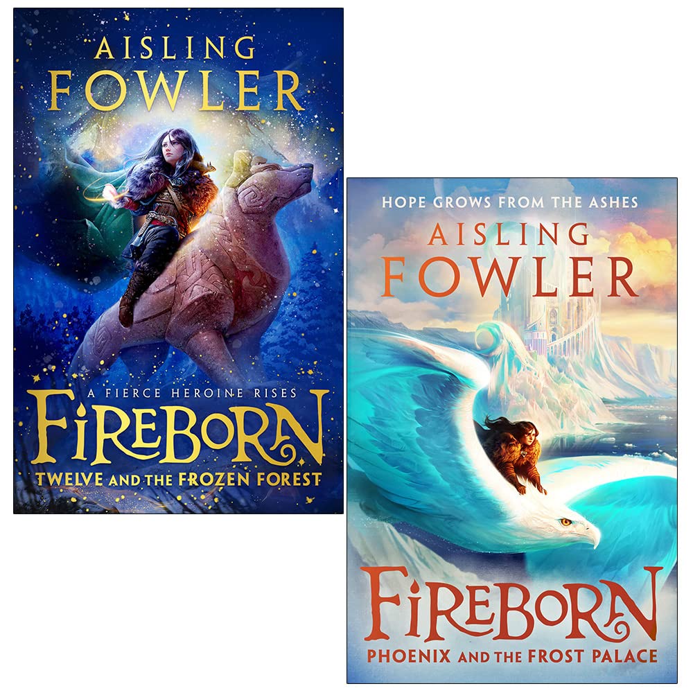 Fireborn Series Collection 2 Books Set By Aisling Fowler (Twelve and the Frozen Forest & Phoenix ...