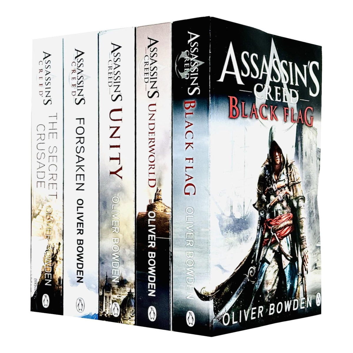 Assassins Creed Series 2 Collection 5 Books Set By Oliver Bowden (The ...