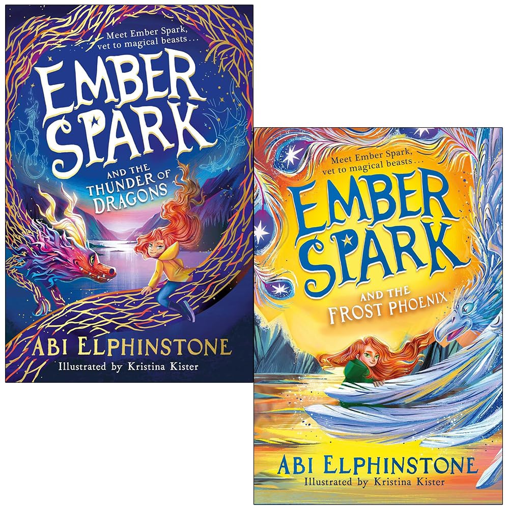 Ember Spark Series 2 Books Collection Set By Abi Elphinstone Thunder o ...