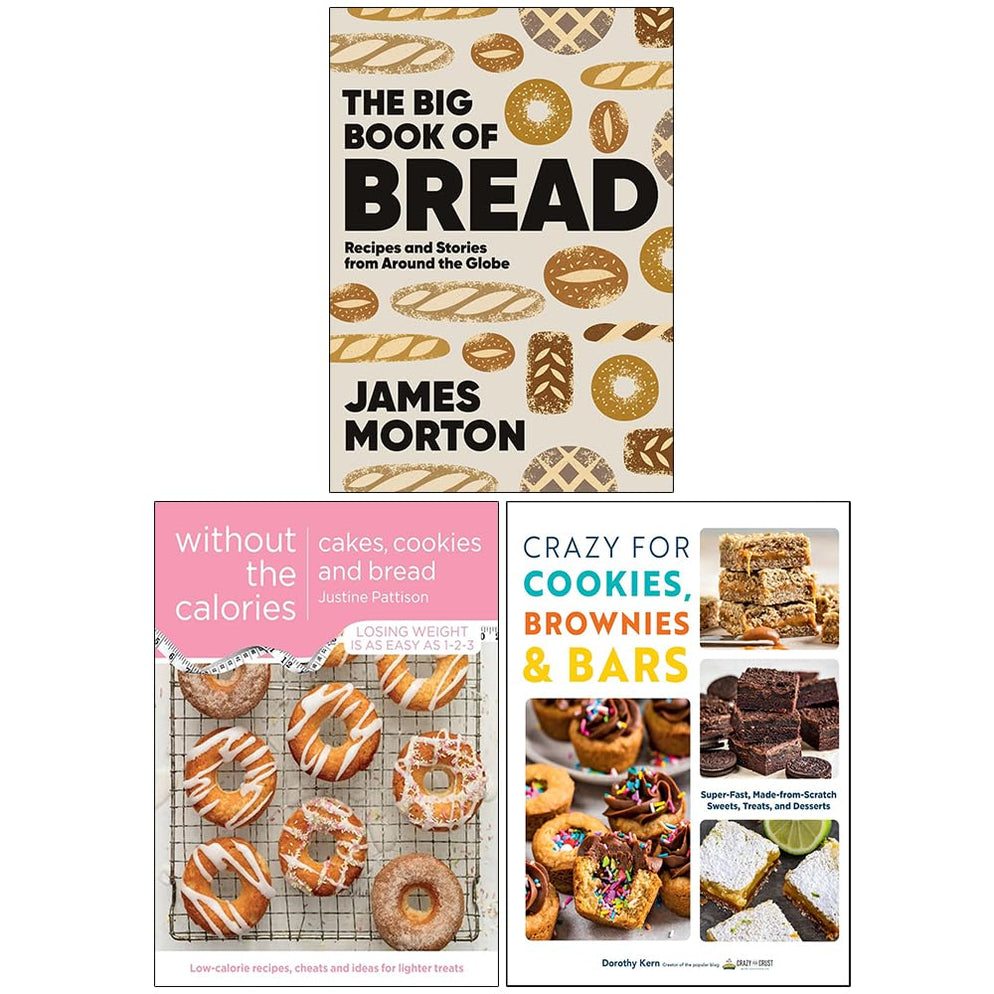 The Big Book of Bread, Cakes Cookies and Bread and Crazy For Cookies B