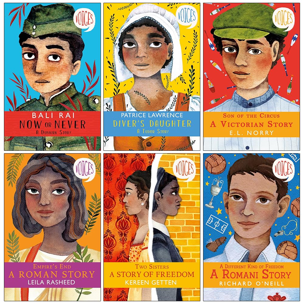 Voices Series 6 Books Collection Set (Now or Never, Diver's Daughter ...