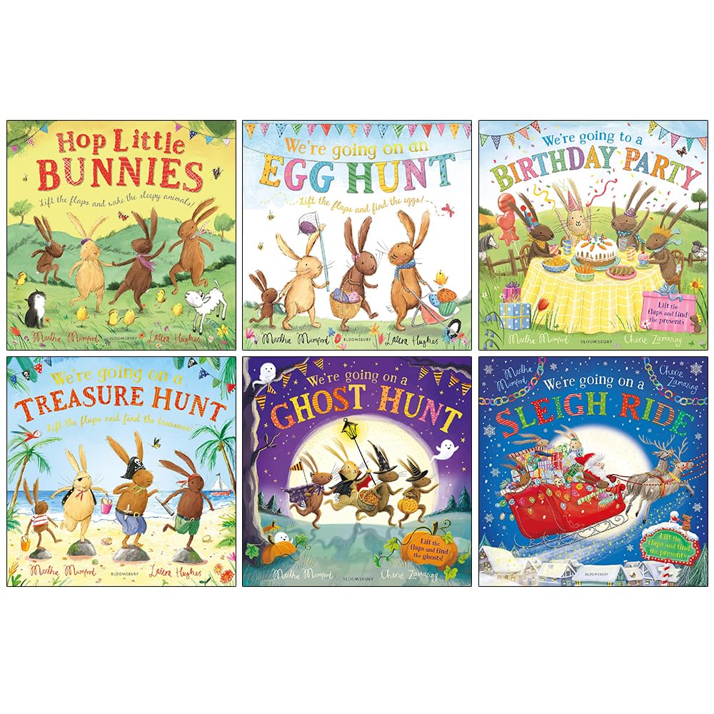 The Bunny Adventures Series 6 Books Collection Set By Martha Mumford ...