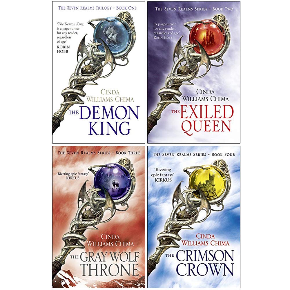 The Seven Realms Series 4 Books Collection Set By Cinda Williams Chima