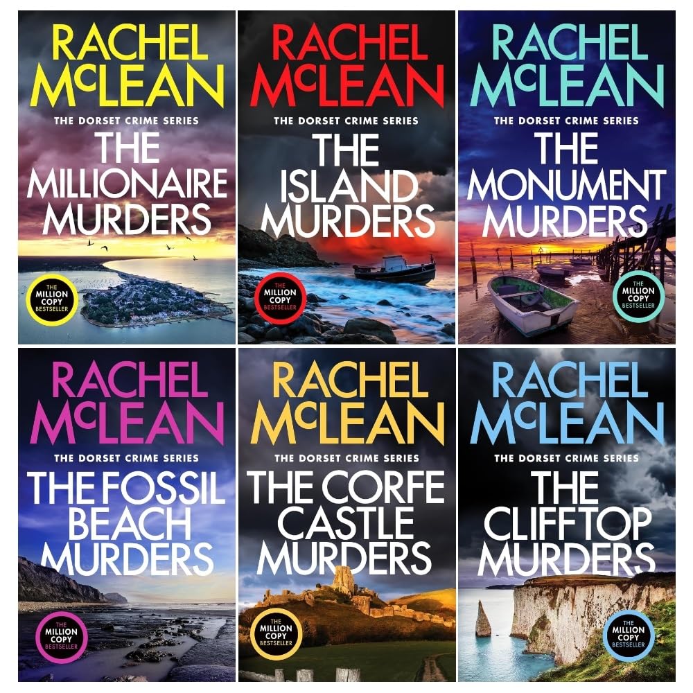 Rachel McLean Dorset Crime Series Collection 6 Books Set (The Corfe ...