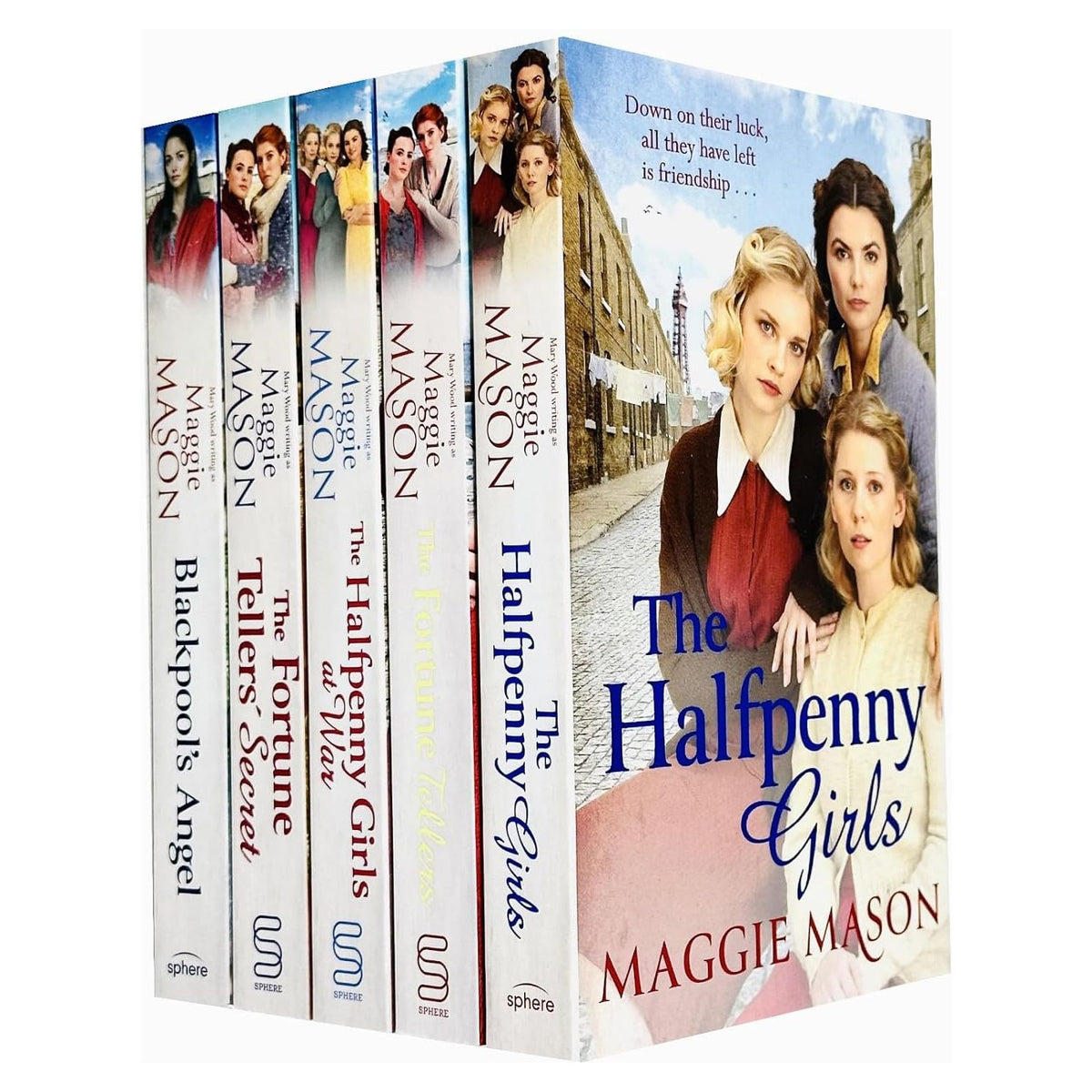 Maggie Mason Collection 5 Books Set (The Halfpenny Girls, The Fortune Tellers) | The Book Bundle
