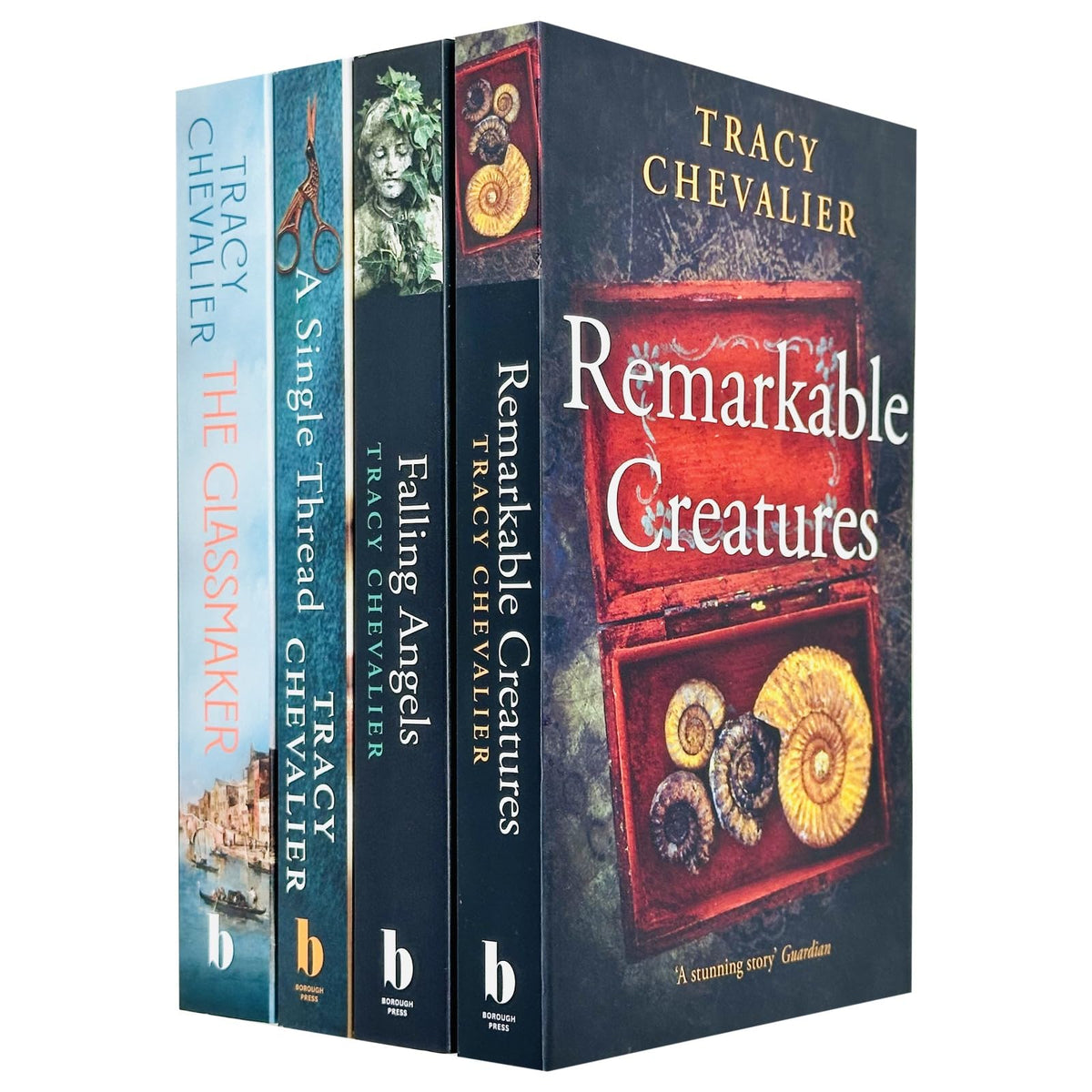 Tracy Chevalier Collection 4 Books Set (Remarkable Creatures, Falling ...