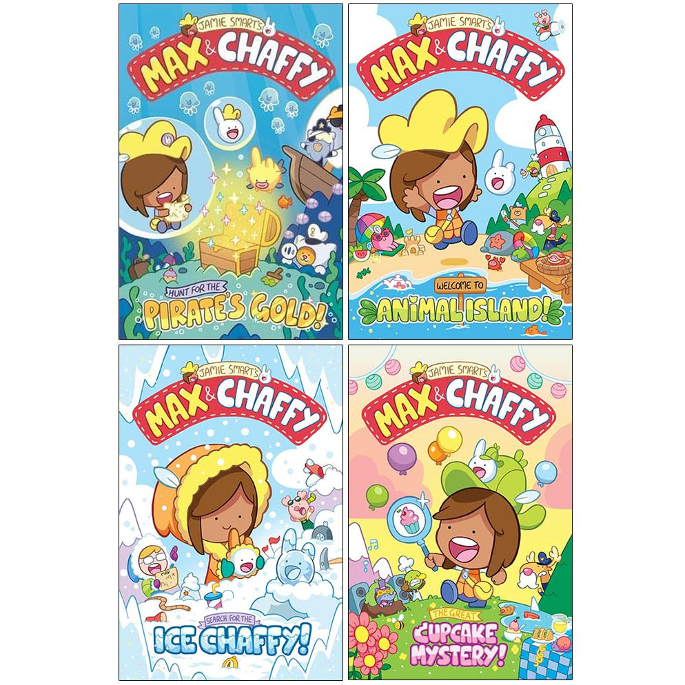 Max and Chaffy Series 4 Books Collection Set By Jamie Smart (Hunt For ...