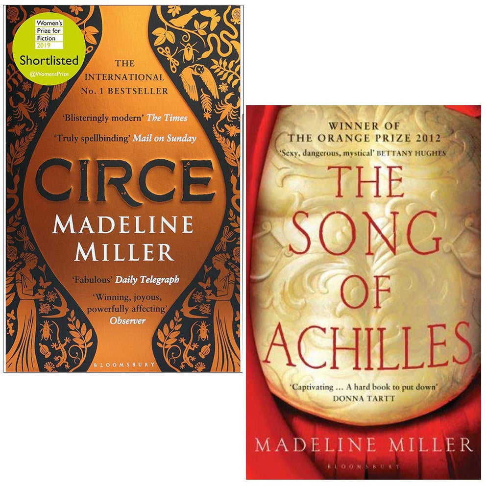 Circe and The Song of Achilles By Madeline Miller 2 Books Collection ...
