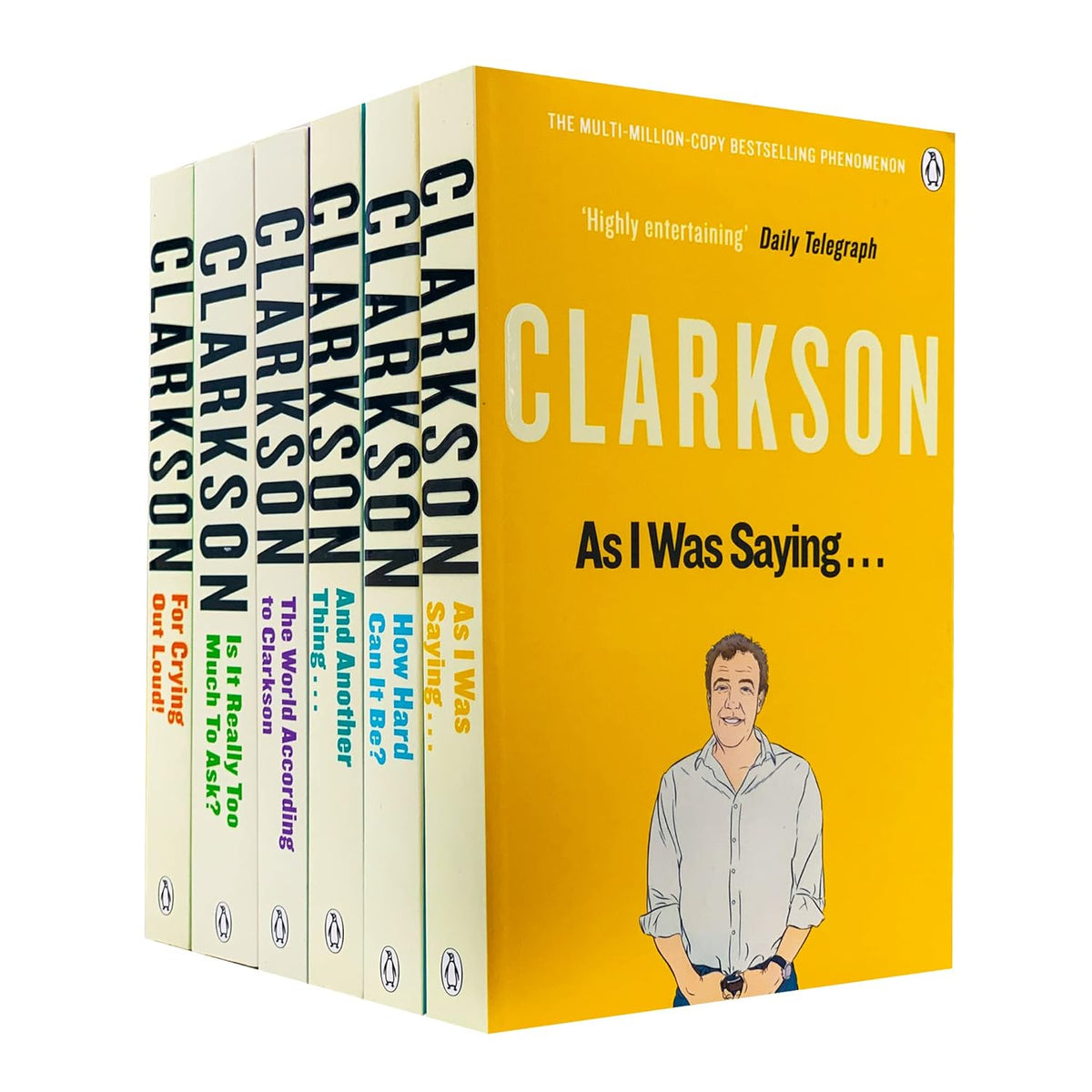 Jeremy Clarkson World According to Clarkson 6 Books Set by Jeremy Clar ...