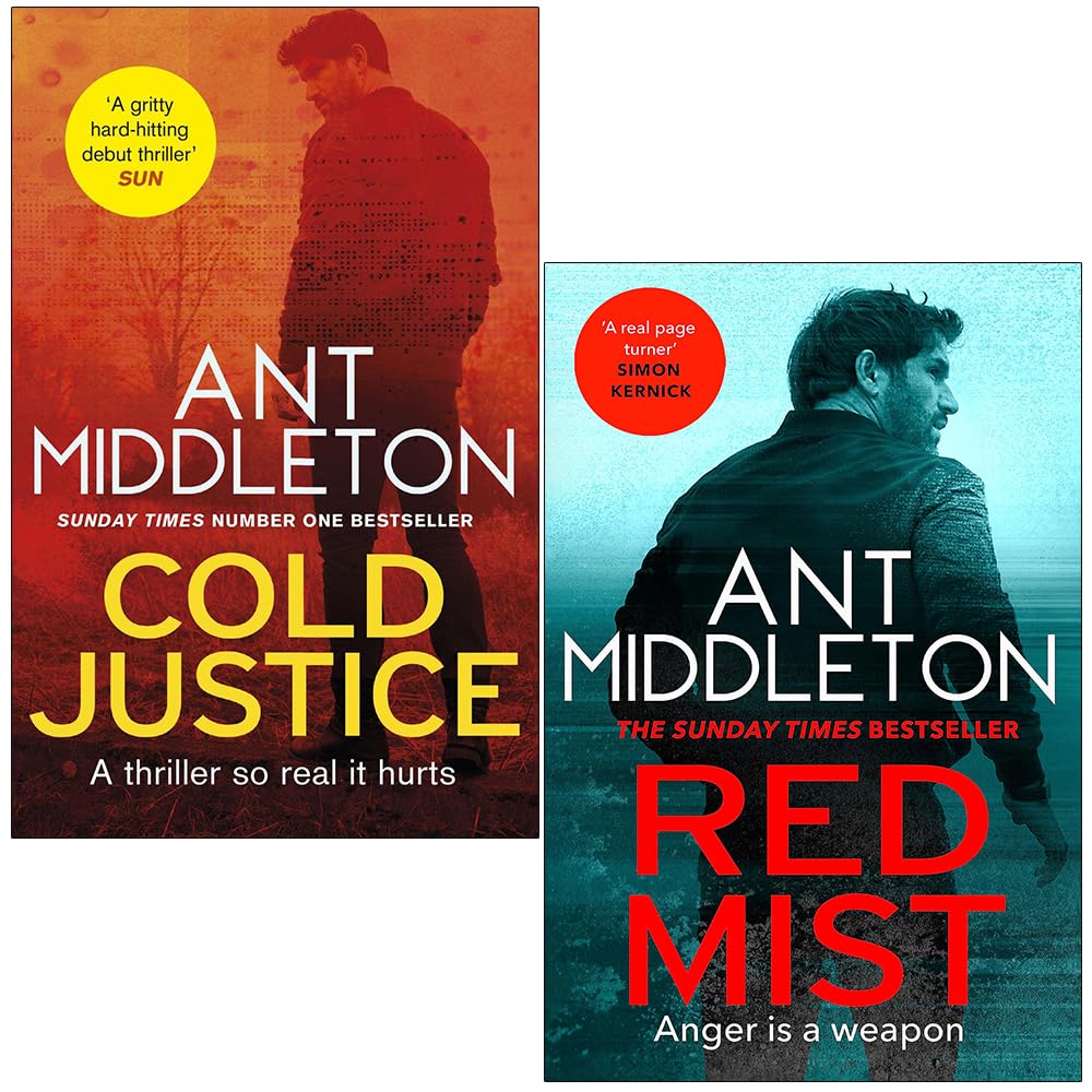 Ant Middleton Mallory Collection 2 Books Set (Cold Justice & Red Mist ...