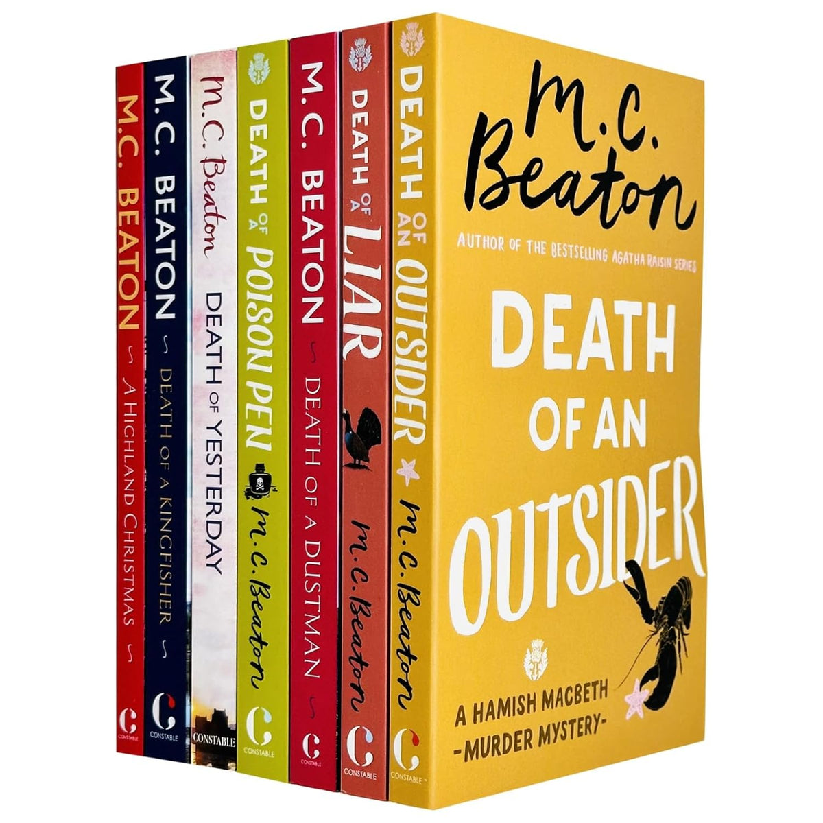 M C Beaton Hamish Macbeth Series Collection 7 Books Set (SERIES 3 ...