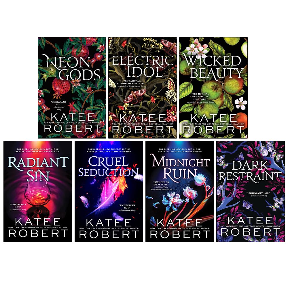 Dark Olympus Series 7 Books Collection Set By Katee Robert (Neon Gods ...