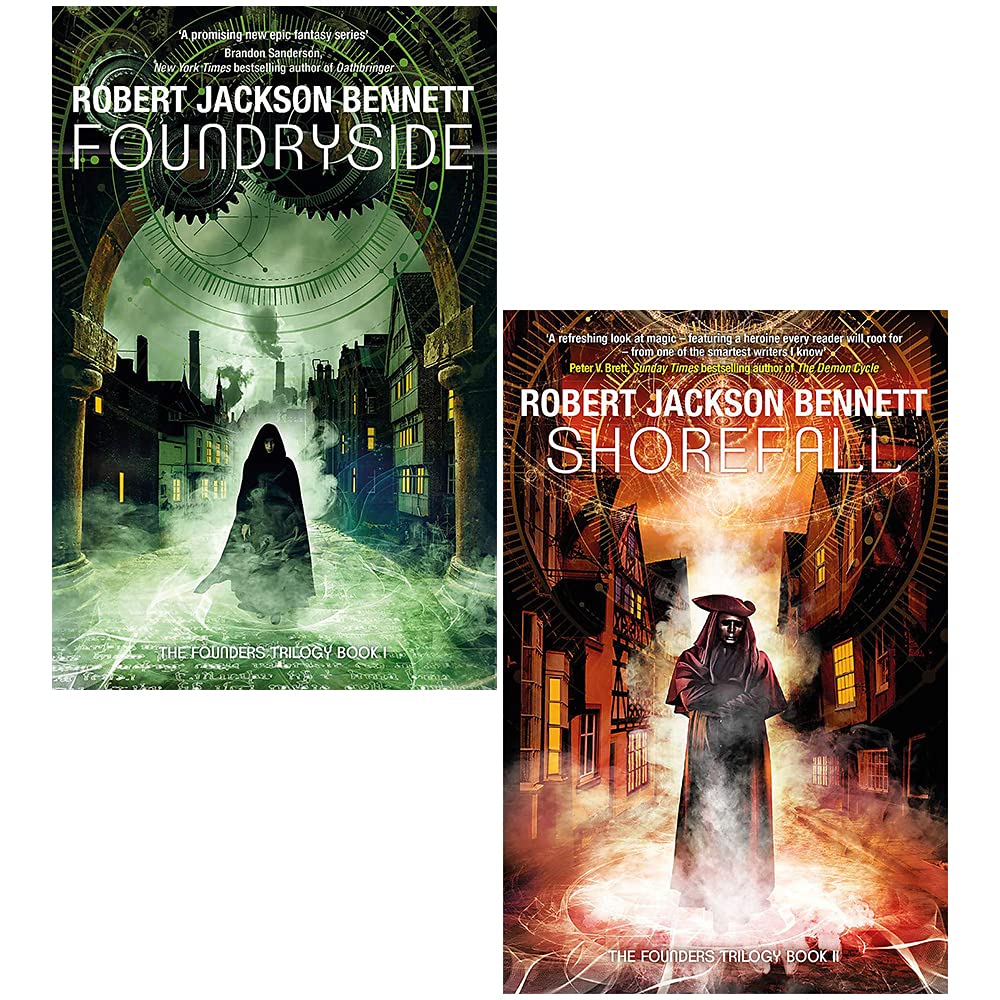 Founders Trilogy Series 2 Books Collection Set By Robert Jackson ...