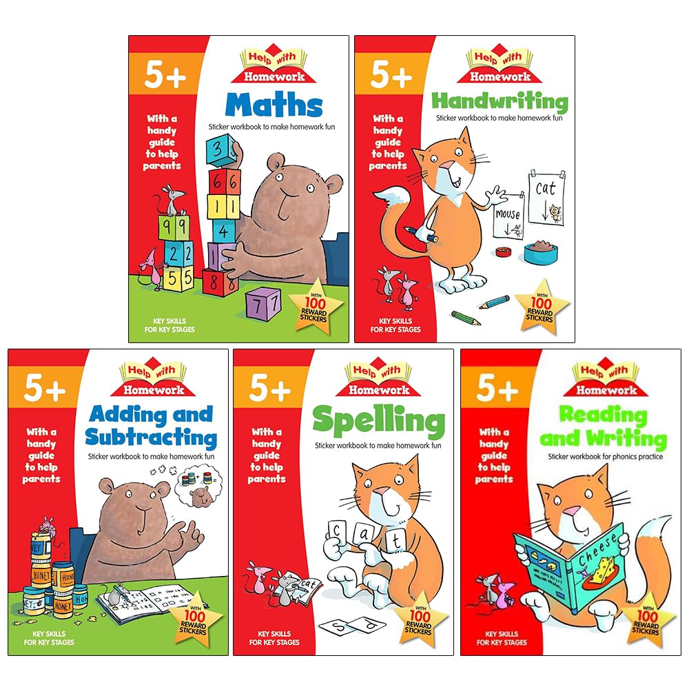 Help With Homework Maths Help With Homework Spelling 5 Book Set — The ...