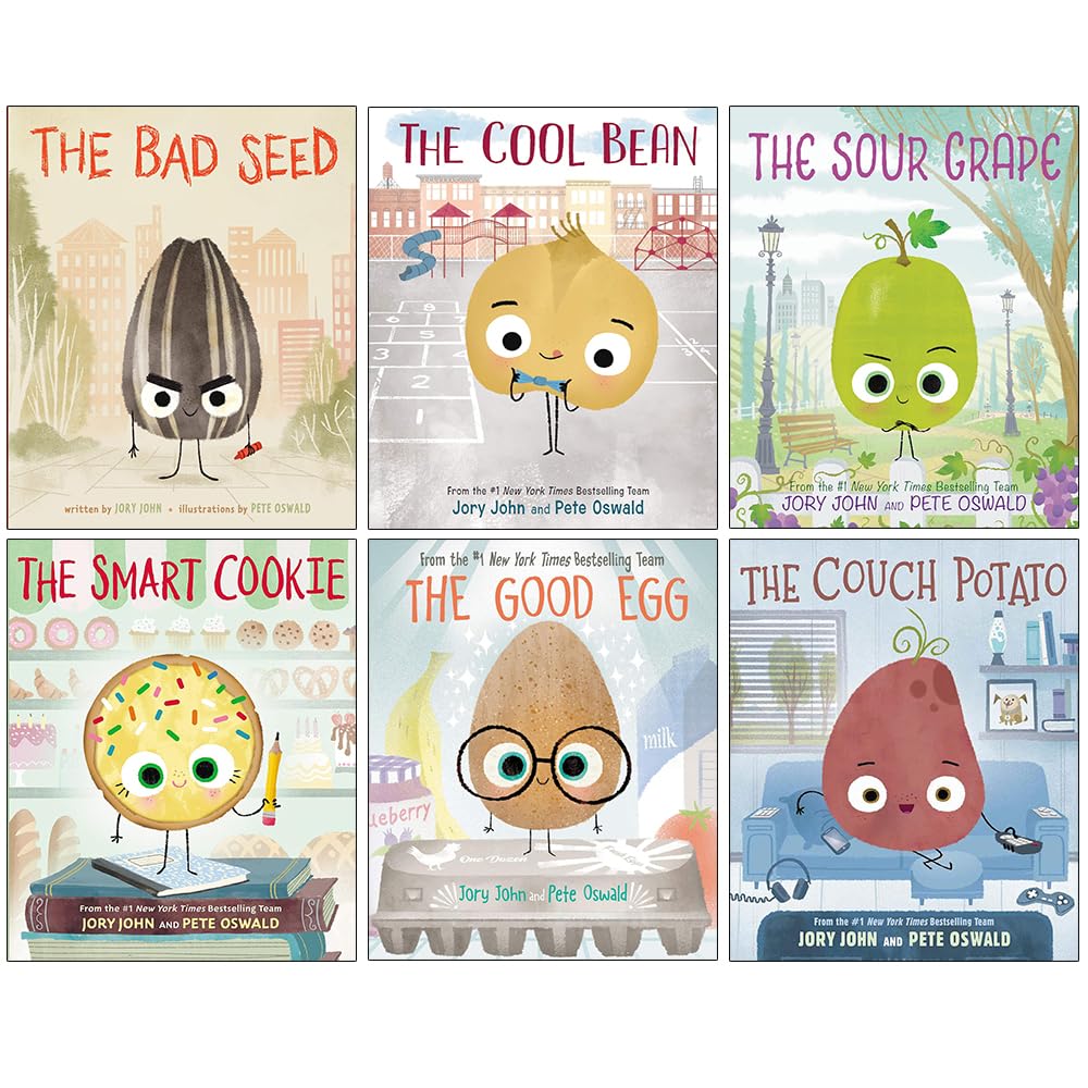The Food Group The Bad Seed Series 6 Books Collection Set By Jory John ...