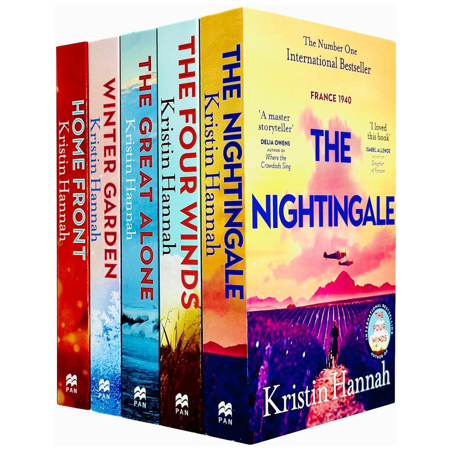 Kristin Hannah Collection 5 Books Set (The Nightingale, The Four Winds ...