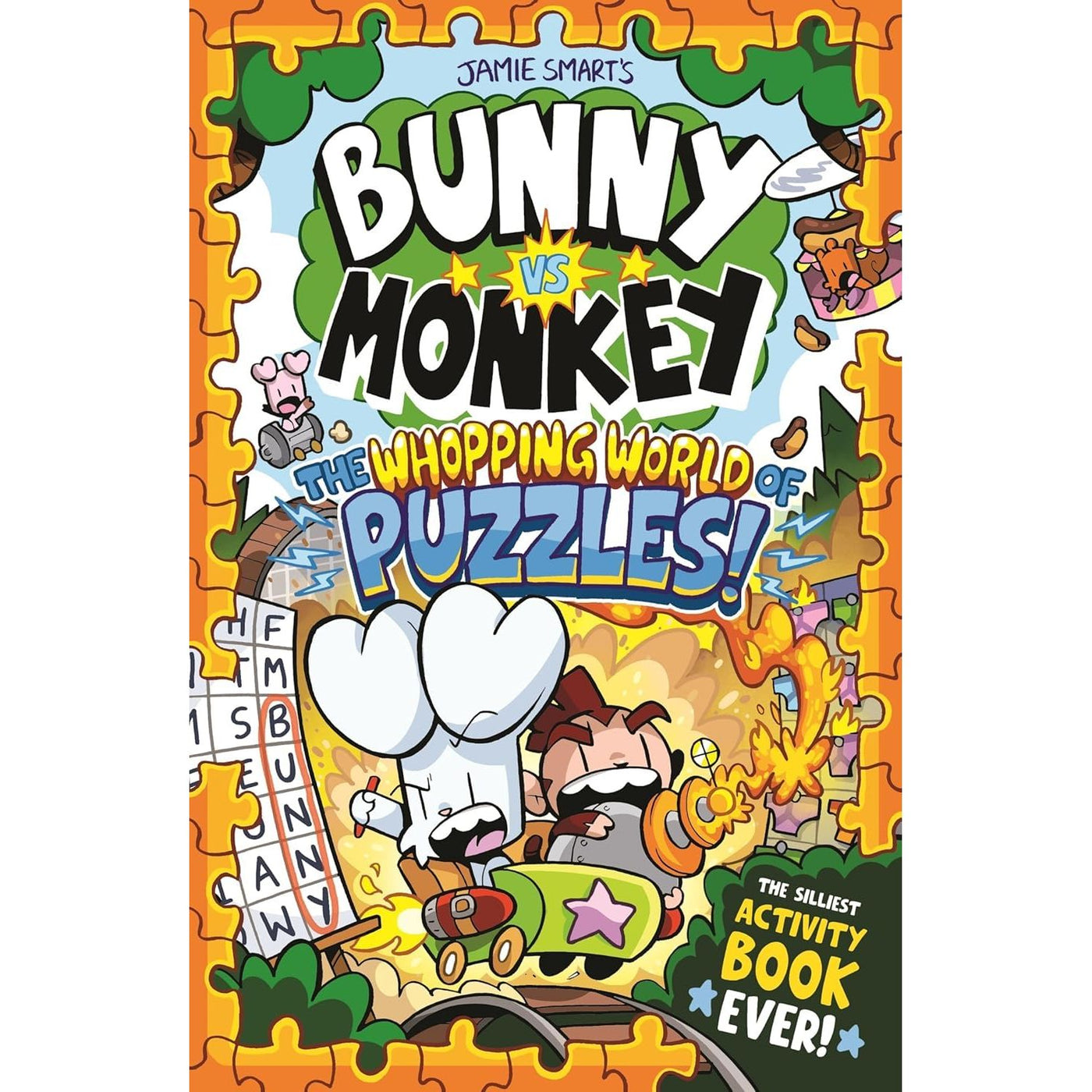 Bunny vs Monkey Set 2: Collection 5 Books Set By Jamie Smart (Bunny ...