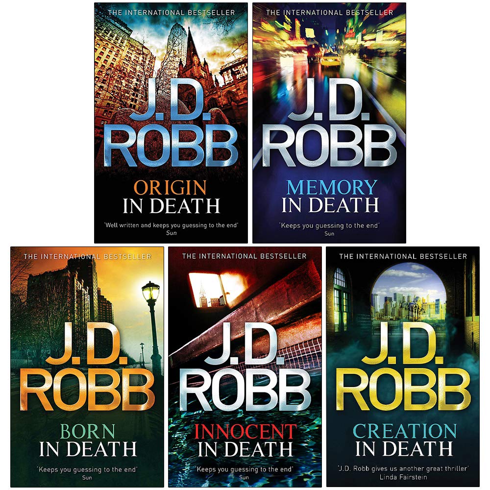 Jd Robb Death Series 5- Books 21-25: 5 Books Collection Set (Origin In ...
