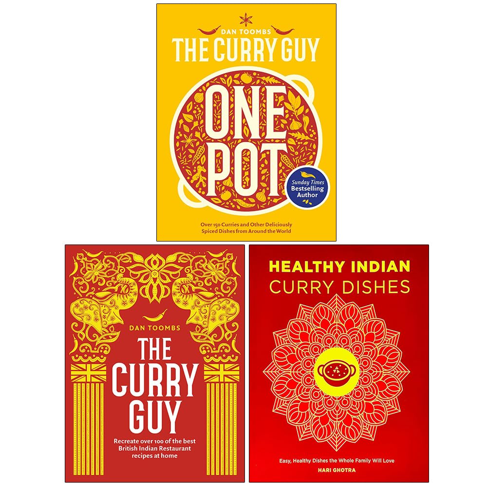 Curry Guy One Pot, The Curry Guy & Healthy Indian Curry Dishes 3 Books ...