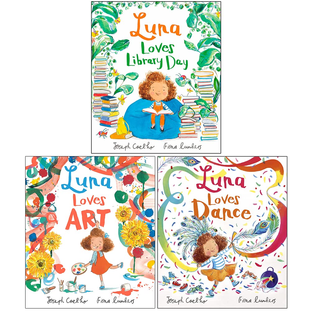 Luna Loves Series 3 Books Collection Set By Joseph Coelho (Luna Loves ...