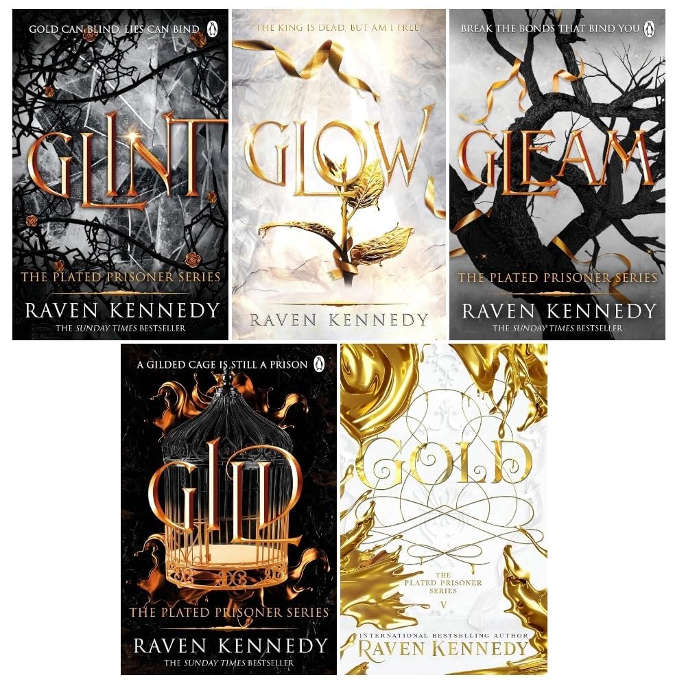 The Plated Prisoner Series 5 Books Collection Set by Raven Kennedy ...