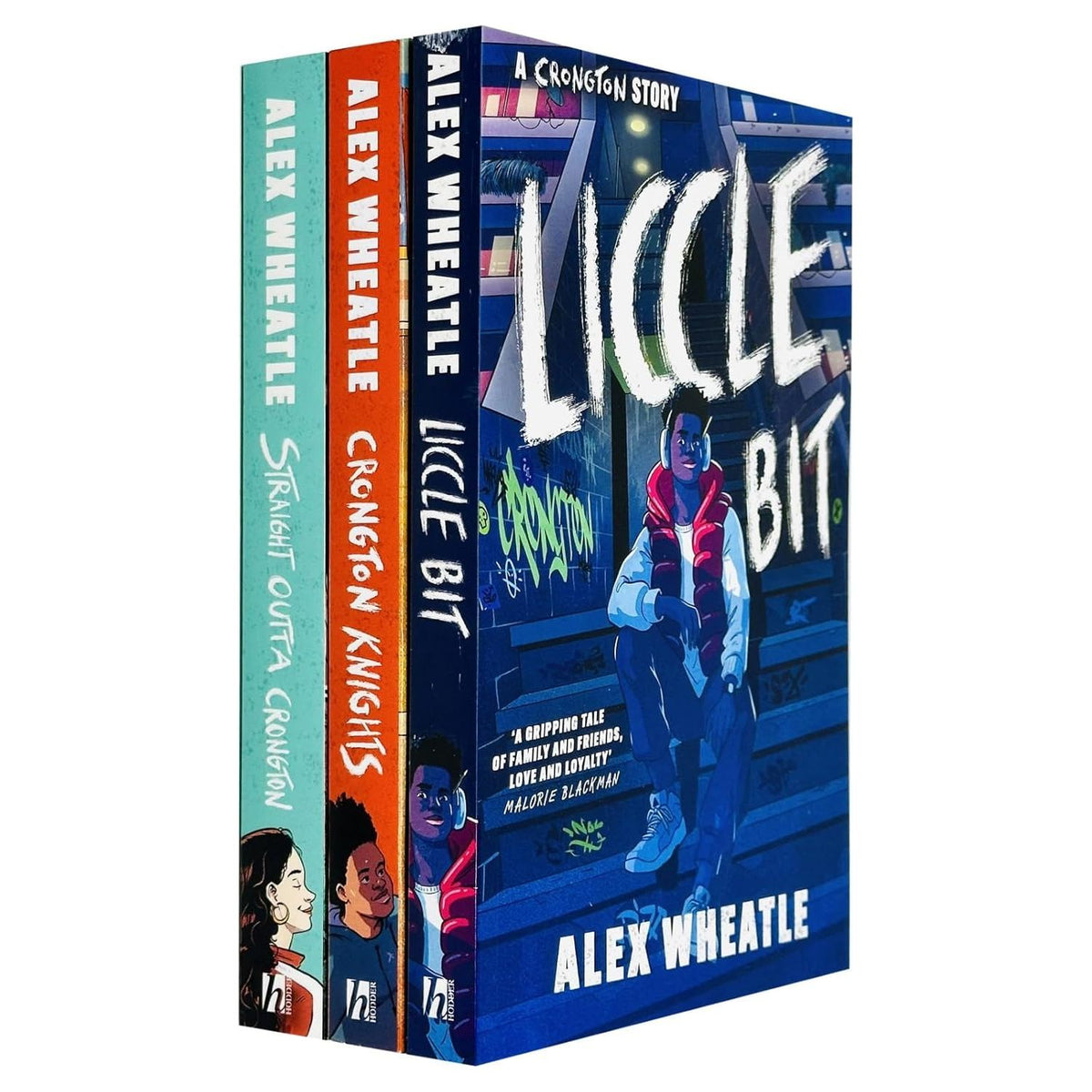 Alex Wheatle Collection 3 Books Set (Liccle Bit, Crongton Knights ...