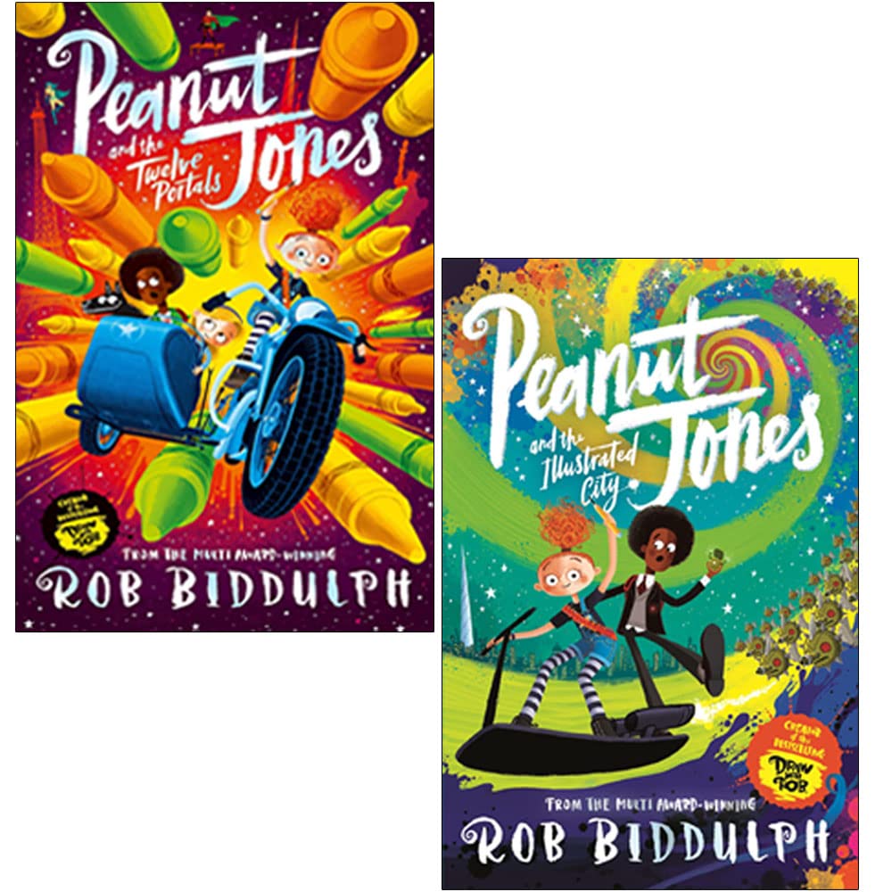 Peanut Jones Series 2 Books Collection Set By Rob Biddulph — The Book ...