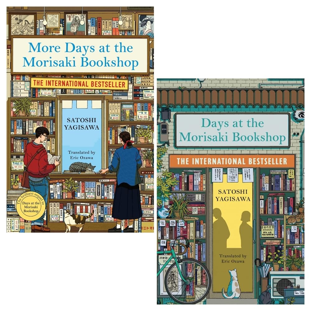 Satoshi Yagisawa Collection 2 Books Set (Days at the Morisaki Bookshop ...